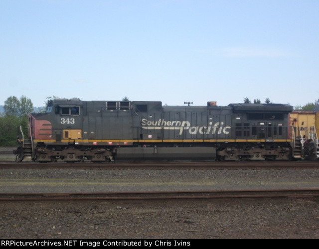 SP 343 @ Eugene Yard